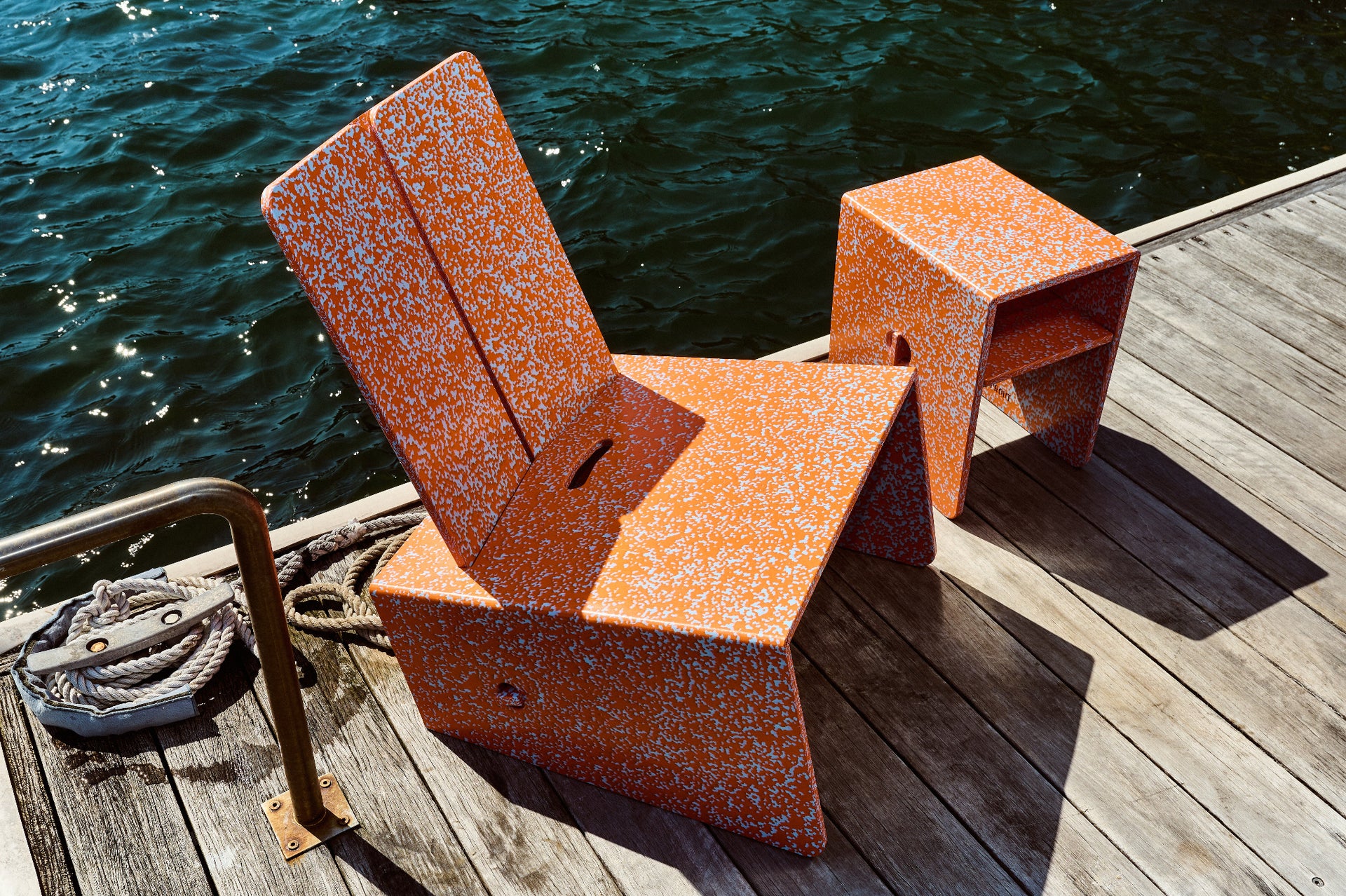 Potato and Sprout - recycled plastic flatpack furniture